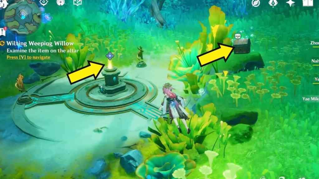 Genshin Impact Wilting Weeping Willow World Quest Guide – The Wild Fairy of Erinnyes | Pro Game ...
