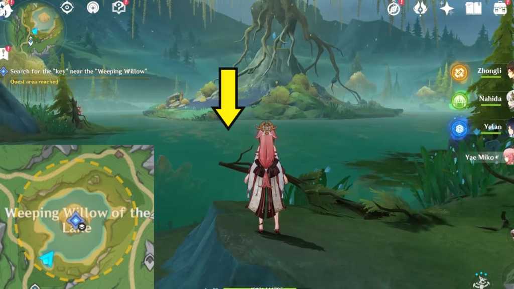 Genshin Impact Wilting Weeping Willow World Quest Guide – The Wild Fairy of Erinnyes | Pro Game ...