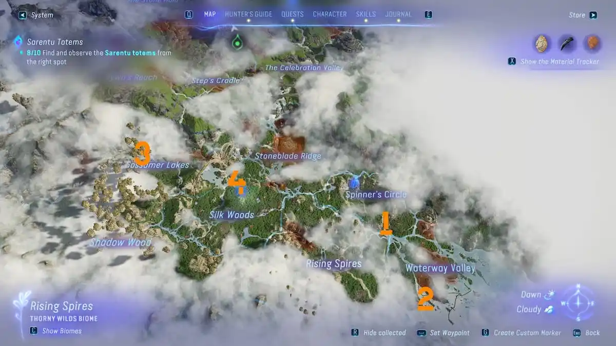 All Sarentu Totems locations in Avatar Frontiers of Pandora (Map) | Pro Game Guides