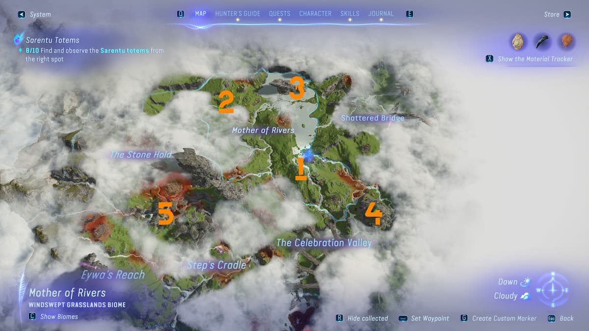 All Sarentu Totems locations in Avatar Frontiers of Pandora (Map) | Pro Game Guides