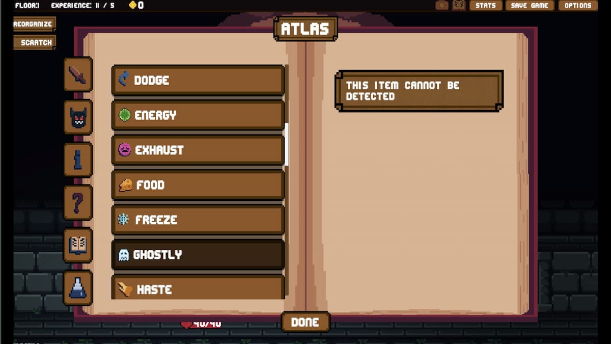 Backpack Hero Ghostly Items explained | Pro Game Guides