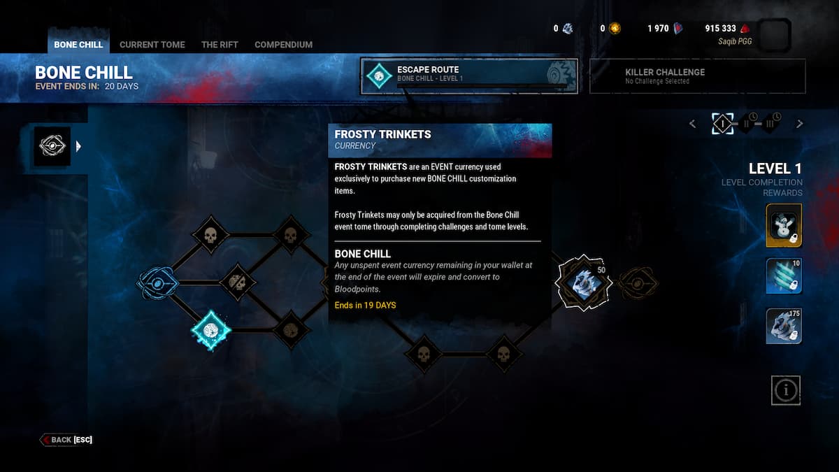 How to complete all challenges in Bone Chill Event 2023 - Dead by ...