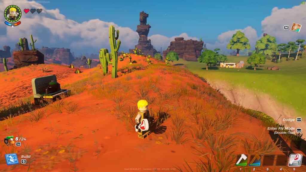 How to find the desert biome in LEGO Fortnite | Pro Game Guides