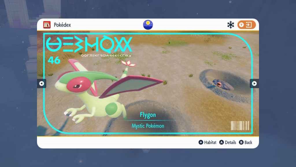 Best nature for Trapinch, Vibrava, & Flygon in The Indigo Disk Pokémon ...