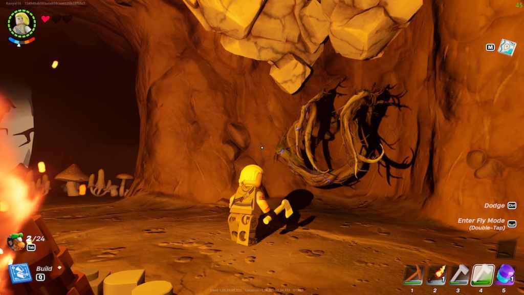 Where to get Knotroot in LEGO Fortnite - Cave locations | Pro Game Guides