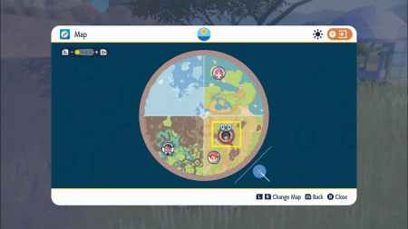 Where to take a photo of Pokémon in flight in The Indigo Disk Pokémon ...