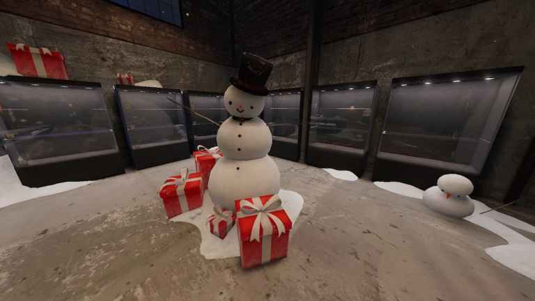 All Dancing Snowmen in 13 Willow Street Phasmophobia Holiday Event 2023 ...