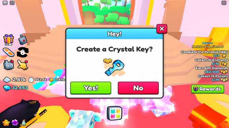 How to unlock the Crystal Chest in Pet Simulator 99 - Roblox | Pro Game ...