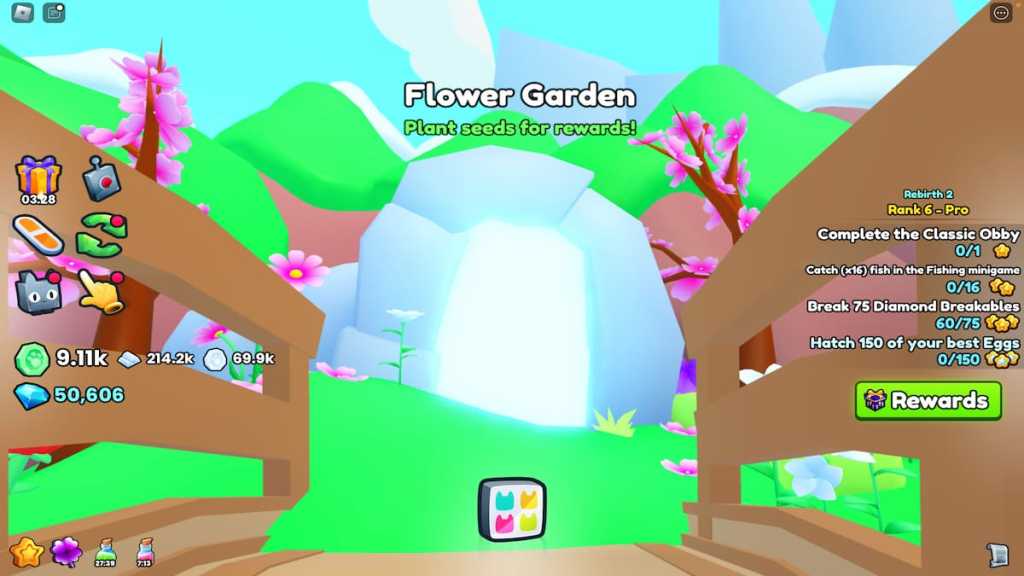 How to garden in Pet Simulator 99 - Roblox PS99 Flower Garden Minigame ...