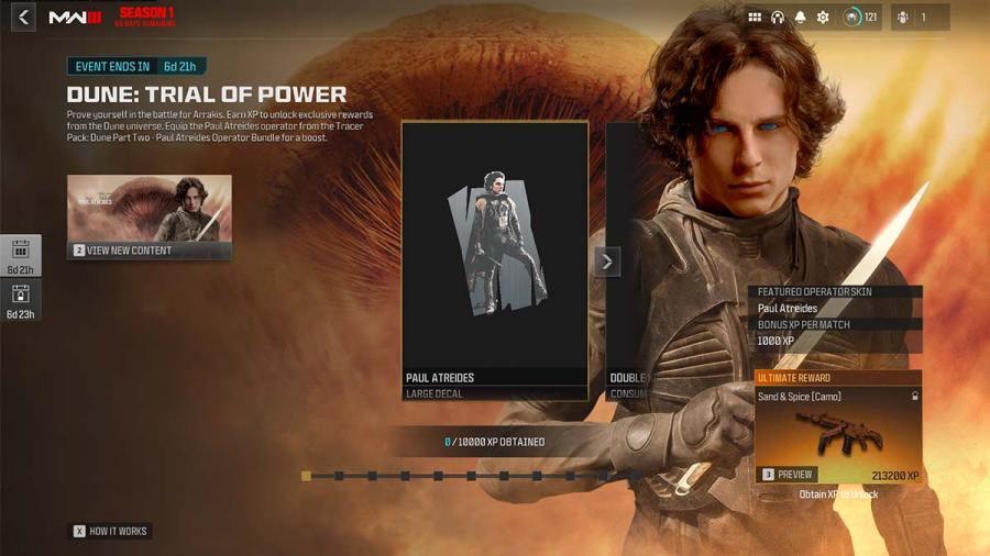 MW3 Dune Event - All rewards and Dune Part Two bundle | Pro Game Guides