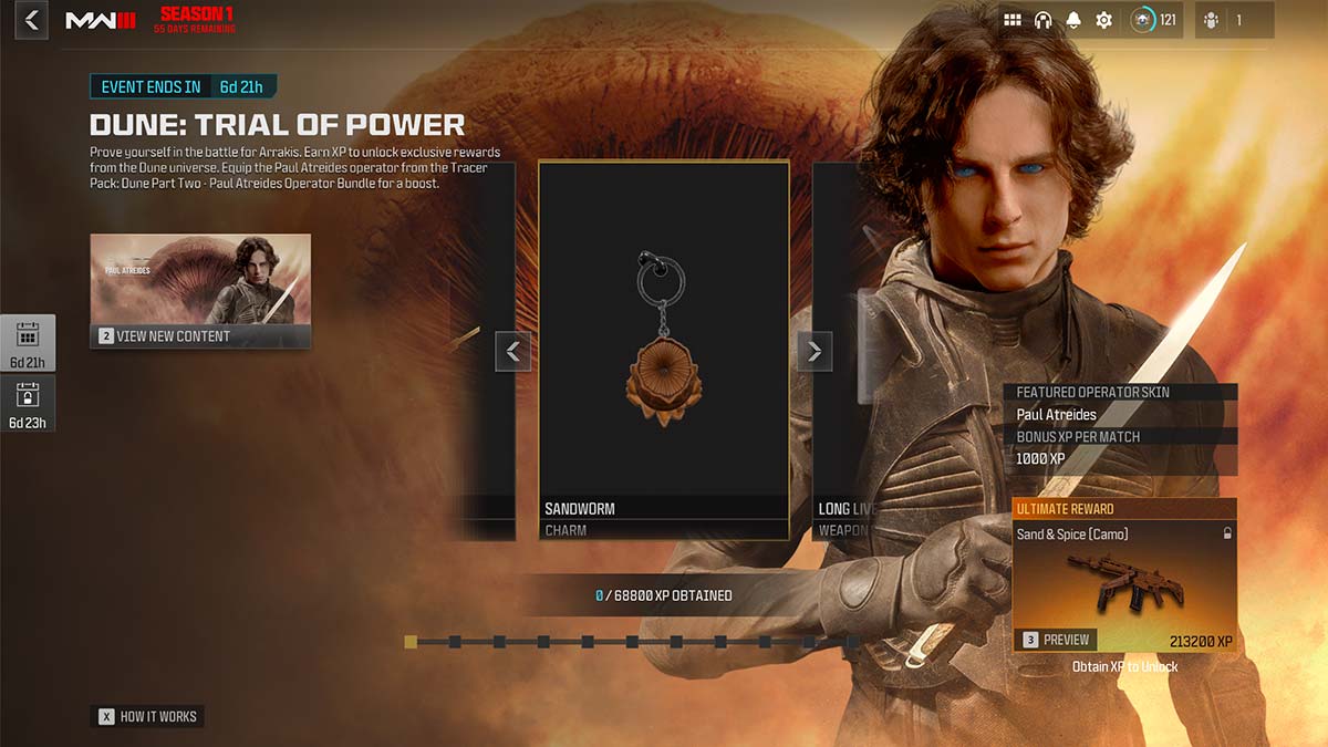 MW3 Dune Event - All rewards and Dune Part Two bundle | Pro Game Guides