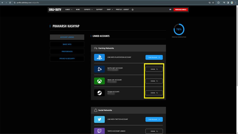 How to log out of Activision account in Warzone | Pro Game Guides