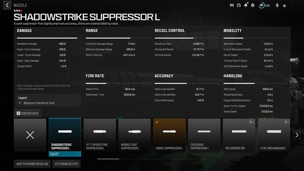 Best Suppressor attachments in Warzone 3 (MW3) | Pro Game Guides