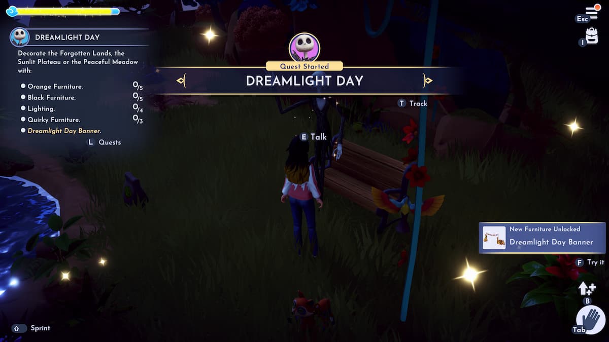 How to complete Dreamlight Day in Disney Dreamlight Valley (Jack Level ...