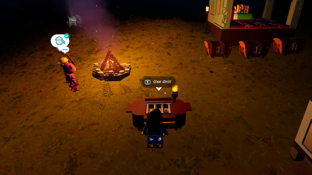 How to make a grill in LEGO Fortnite to cook food | Pro Game Guides