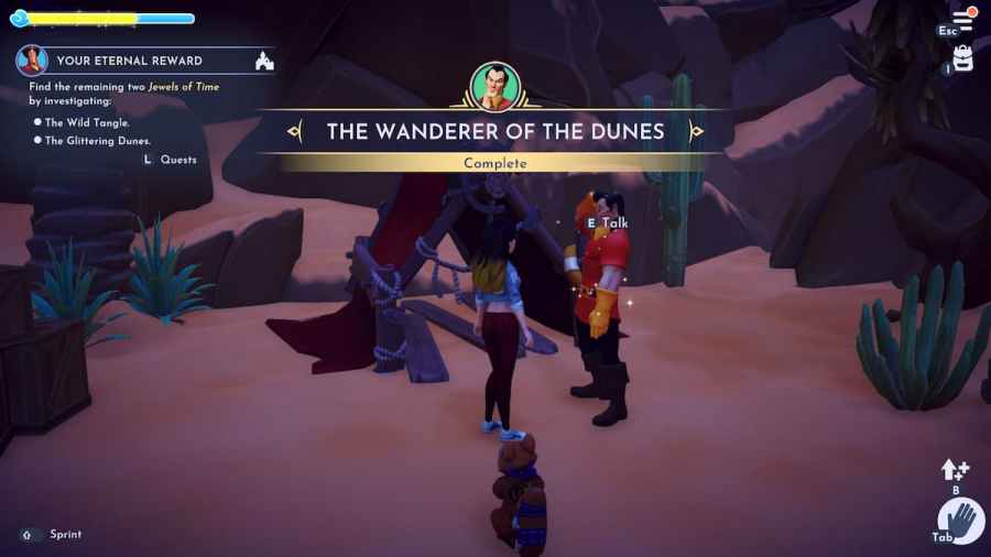 How to complete Gaston's Wanderer of Dunes quest in Disney Dreamlight ...