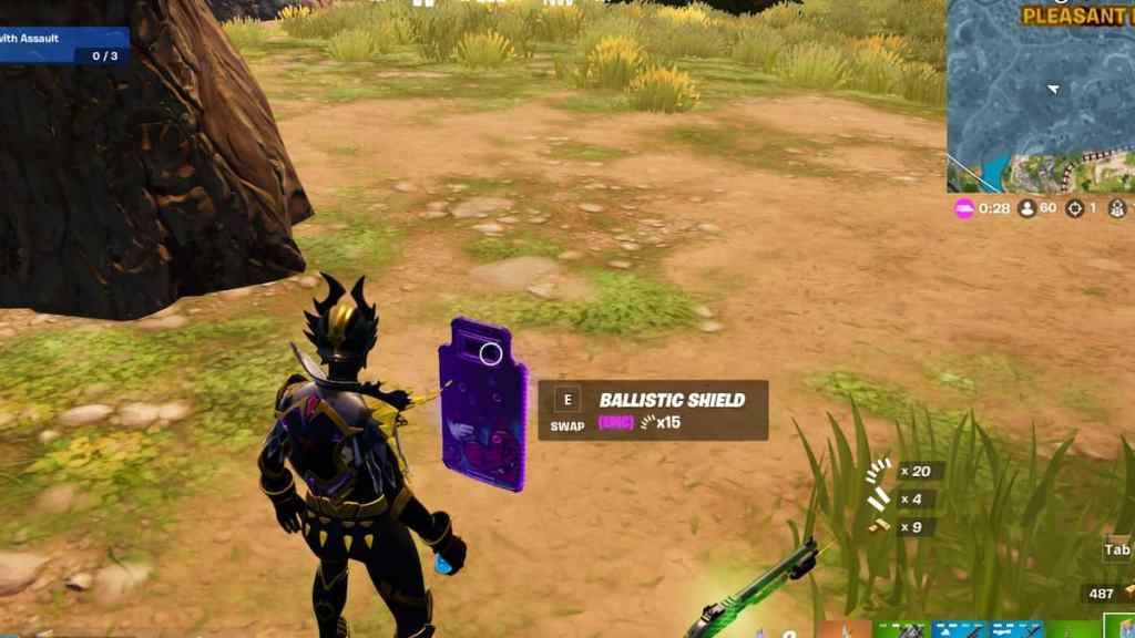 How to get the Ballistic Shield in Fortnite Chapter 5 Season 1 | Pro ...