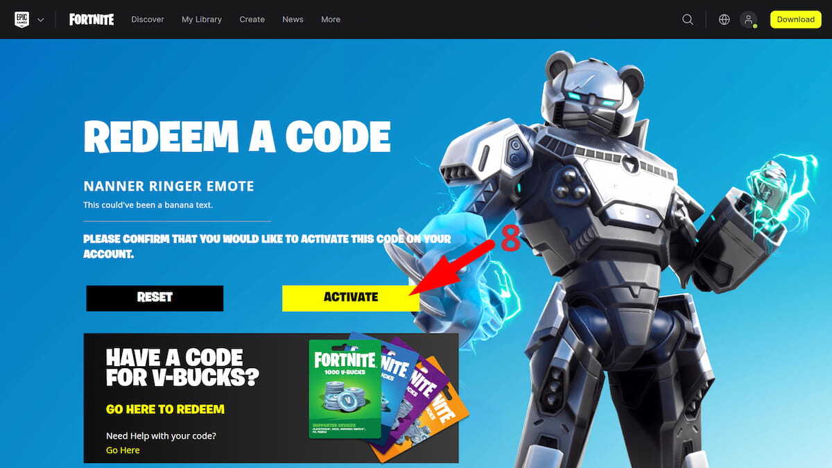 What is the free Nanner Ringer emote code in Fortnite Chapter 5? | Pro ...