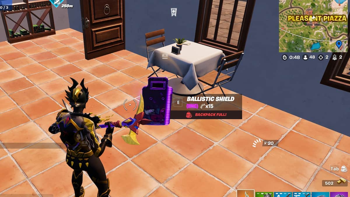 How to get the Ballistic Shield in Fortnite Chapter 5 Season 1 | Pro ...
