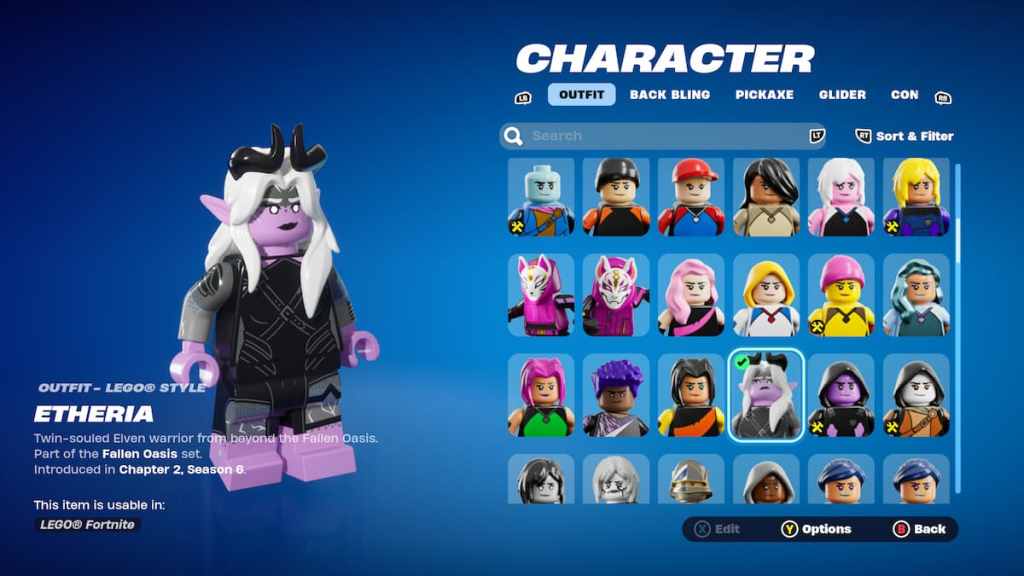 How to change your appearance in LEGO Fortnite | Pro Game Guides