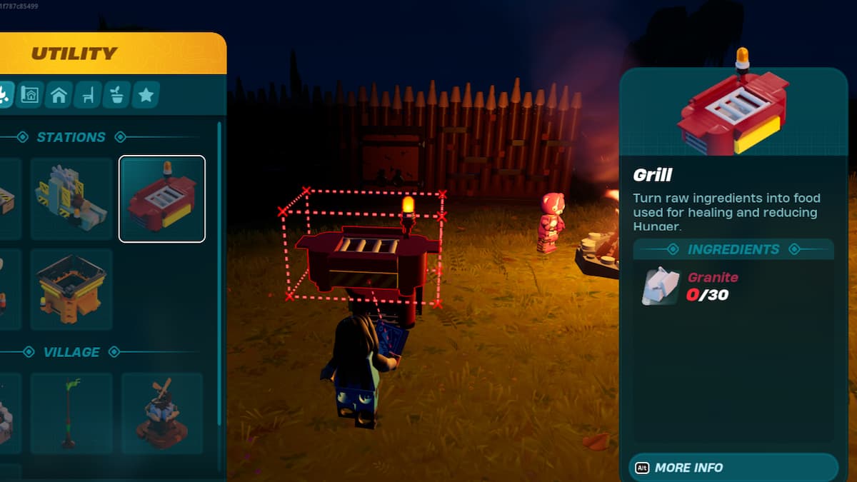 How to make a grill in LEGO Fortnite to cook food | Pro Game Guides