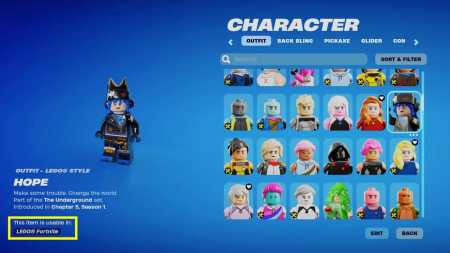 How to see Lego skin styles in Fortnite | Pro Game Guides