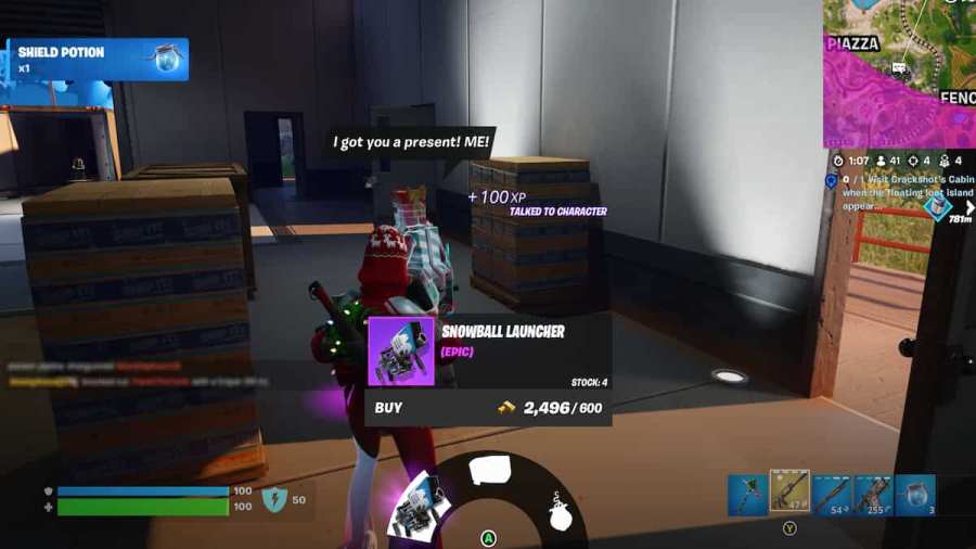 Where to get Snowball Launcher in Fortnite Winterfest | Pro Game Guides