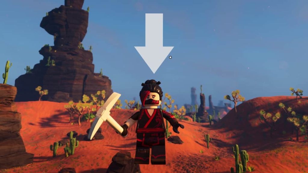 How to descend or fly downward in LEGO Fortnite sandbox mode | Pro Game ...
