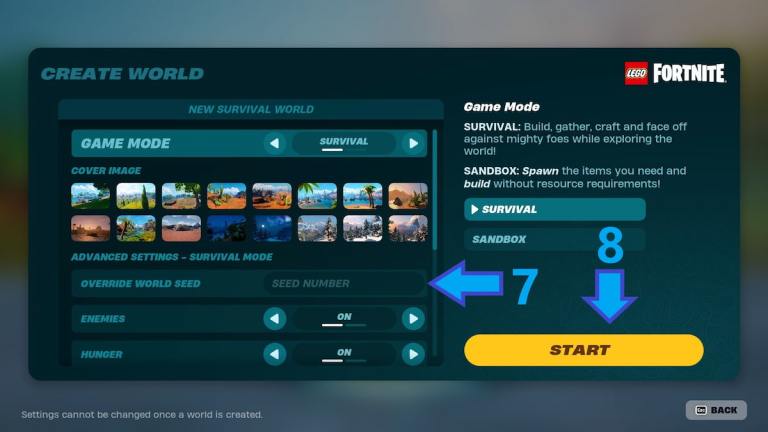 Best map seeds in LEGO Fortnite | Pro Game Guides