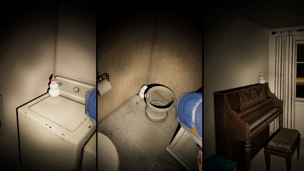 All Dancing Snowmen in 10 Ridgeview Court Phasmophobia Holiday Event ...