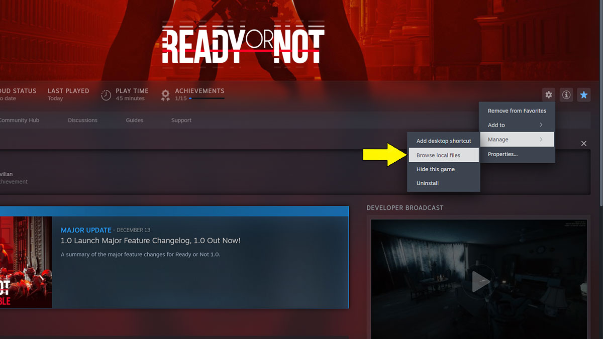 How to use Ready or Not Gunfighter mod | Pro Game Guides