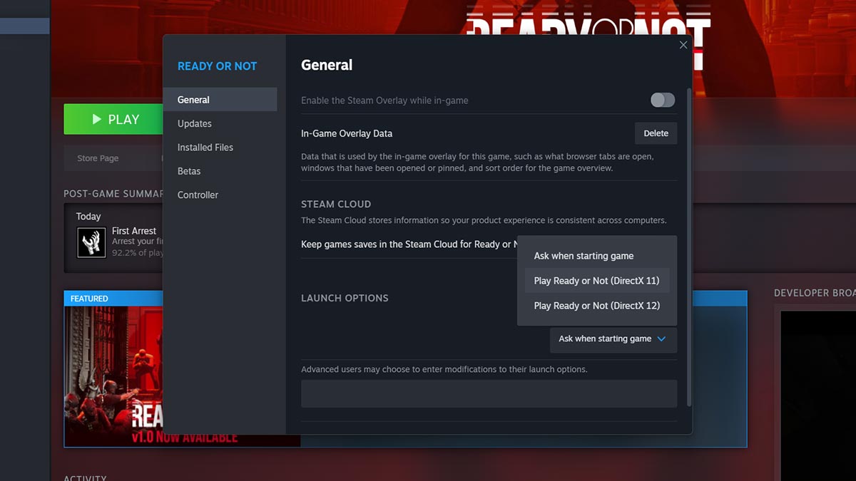 Ready or Not DirectX 11 or 12 - Which one to use? | Pro Game Guides