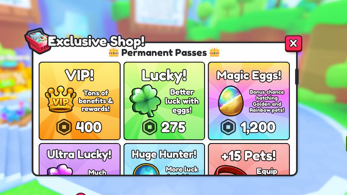 All Pet Simulator 99 Gamepasses, Are They Worth It? - Roblox | Pro Game ...