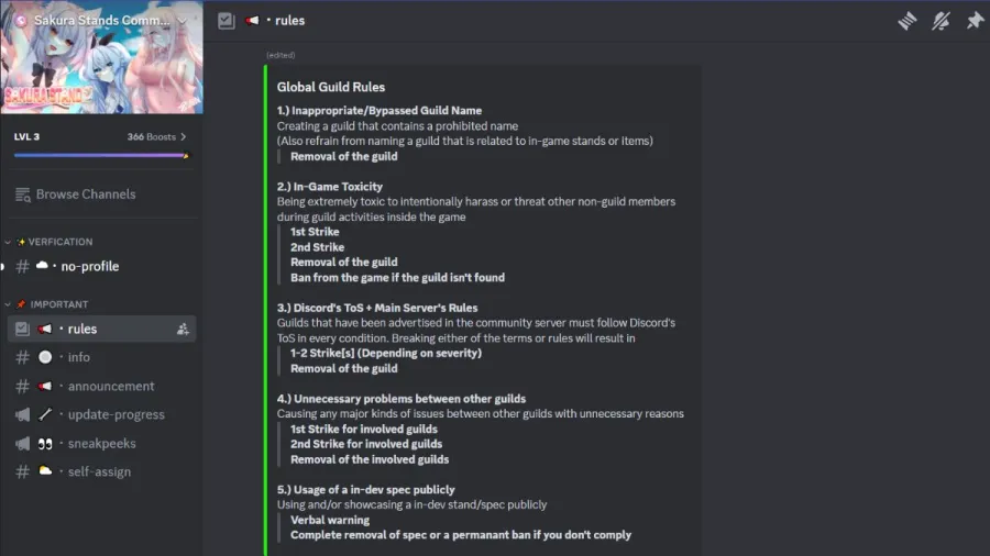 Sakura Stand Trello: Official Guide & Discord Resources (2025)| Pro ...
