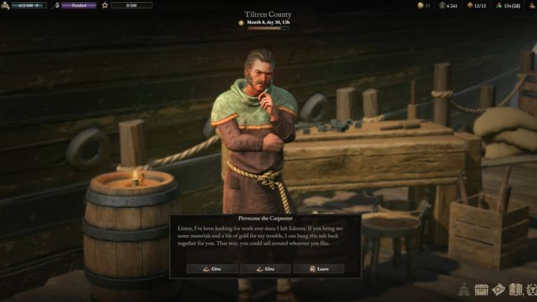 How to get a ship in Wartales Pirates of Belerion (map) | Pro Game Guides