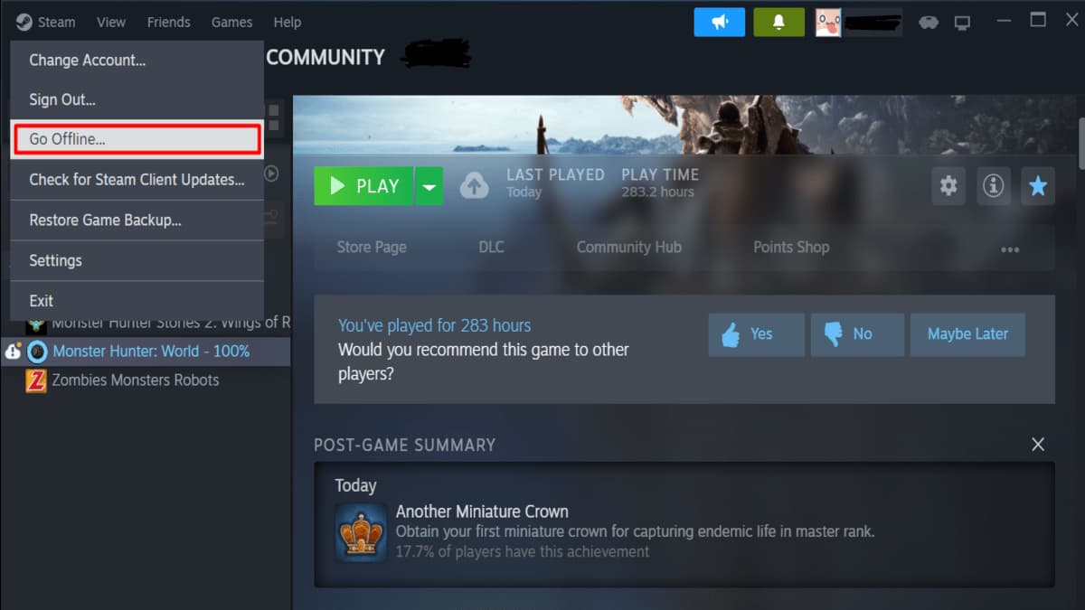 How to play Monster Hunter World single player offline | Pro Game Guides