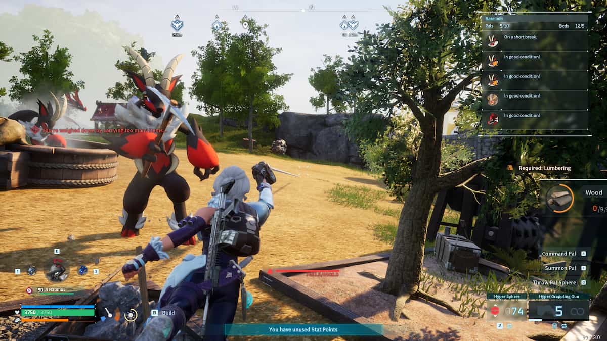 How to move when you are overweight in Palworld | Pro Game Guides