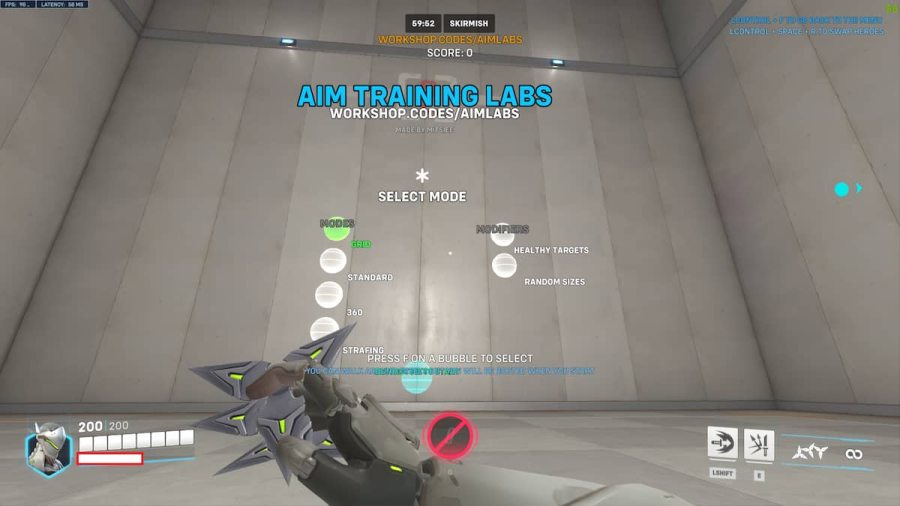 Best Overwatch 2 custom game codes for aim training | Pro Game Guides