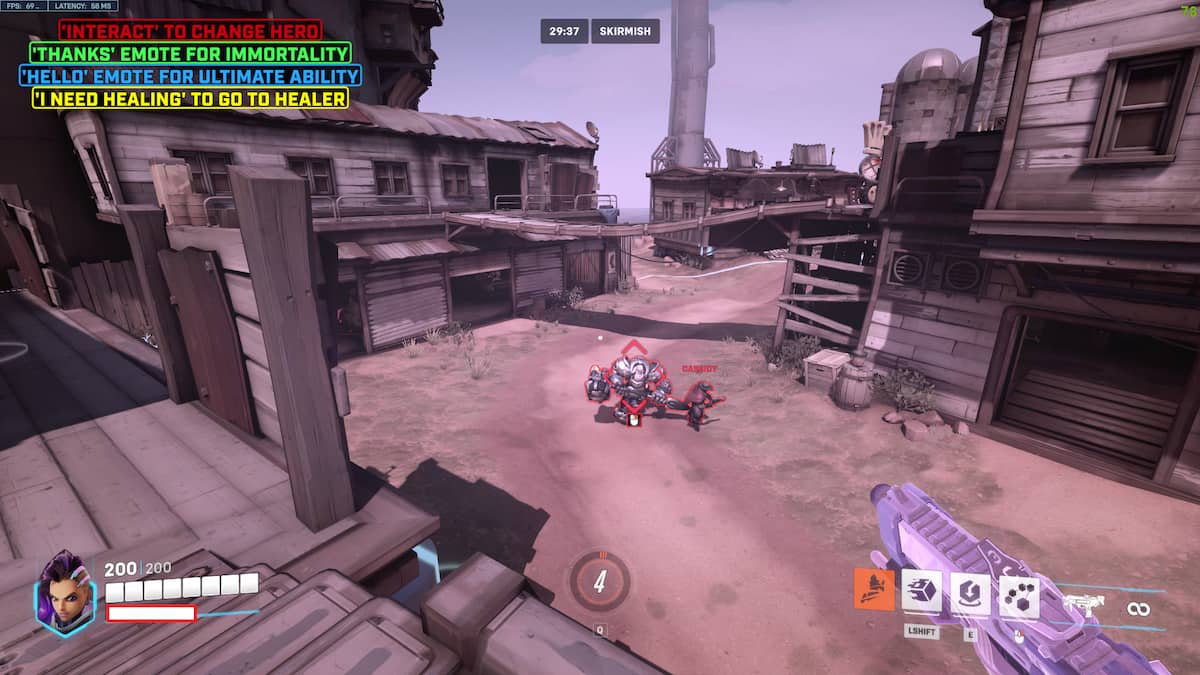 Best Overwatch 2 custom game codes for aim training | Pro Game Guides