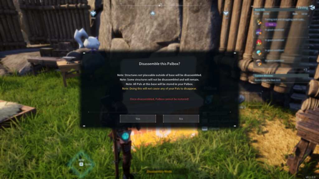 What happens if you disassemble Palbox in Palworld | Pro Game Guides