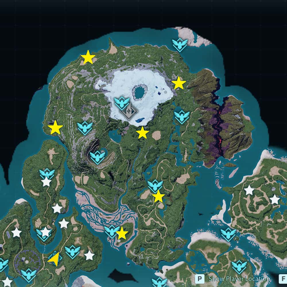 Where to find Cavern Mushrooms in Palworld (Map Location) | Pro Game Guides