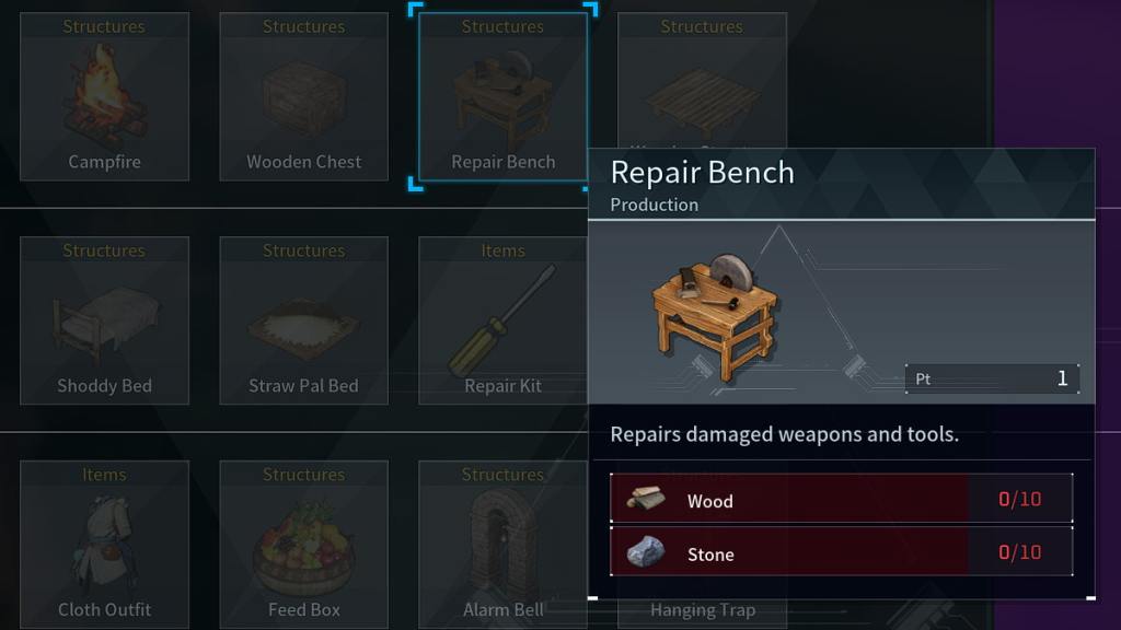 How to repair items in Palworld | Pro Game Guides