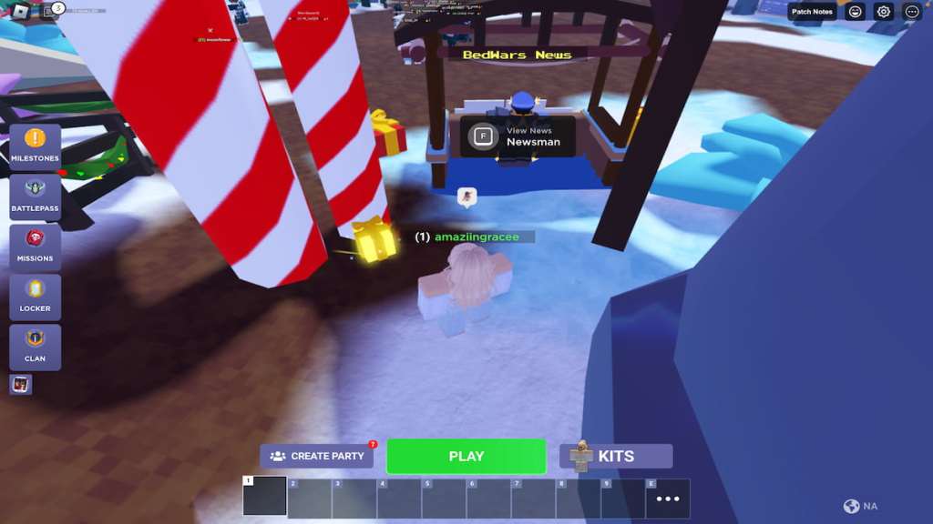 All Golden Present Locations In Bedwars Roblox Pro Game Guides