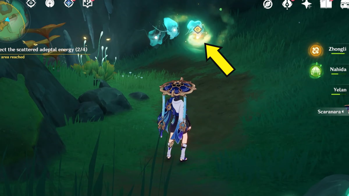 How to collect the scattered adeptal energy in Genshin Impact ...
