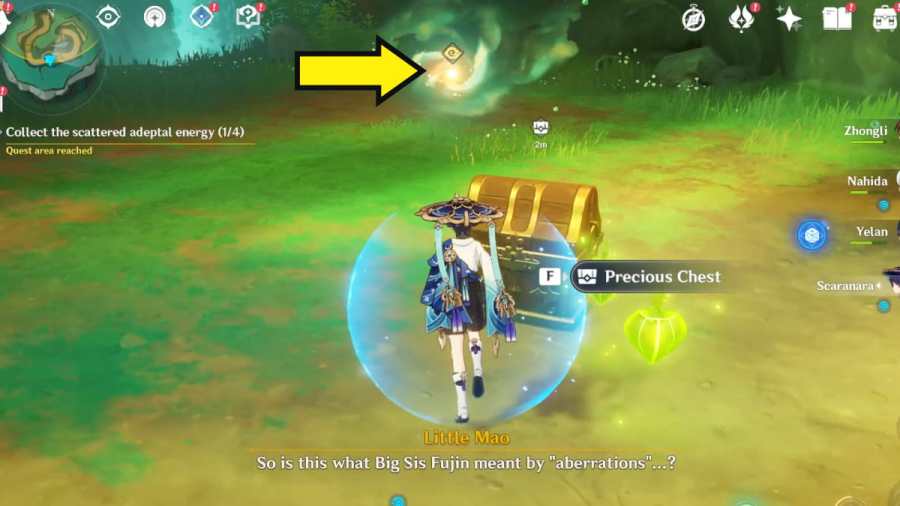 How to collect the scattered adeptal energy in Genshin Impact ...