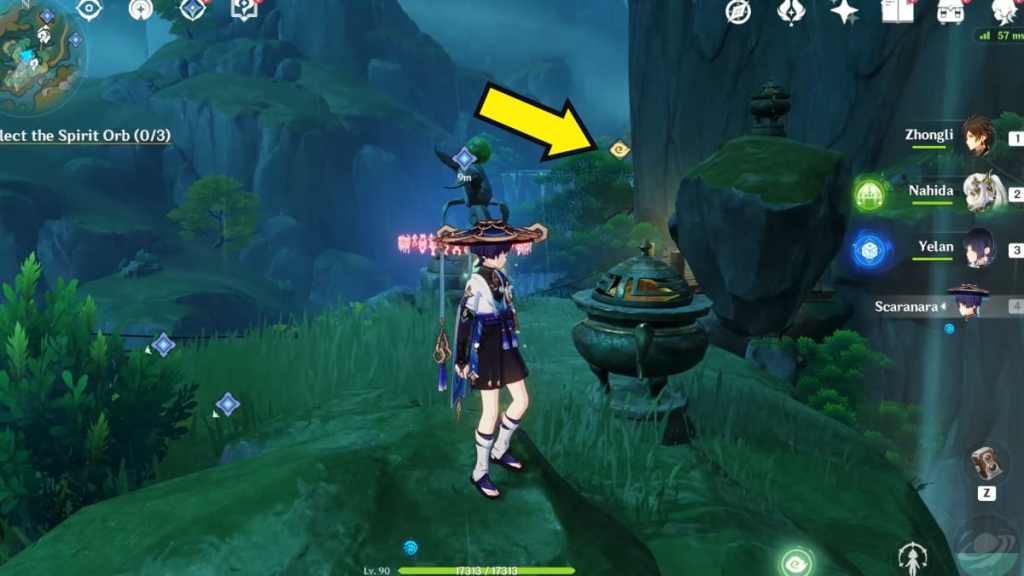 How to collect the Spirit Orb in Genshin Impact – An Ancient Sacrifice ...