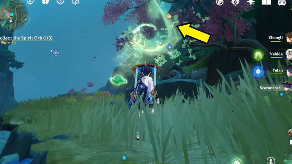 How to collect the Spirit Orb in Genshin Impact – An Ancient Sacrifice ...