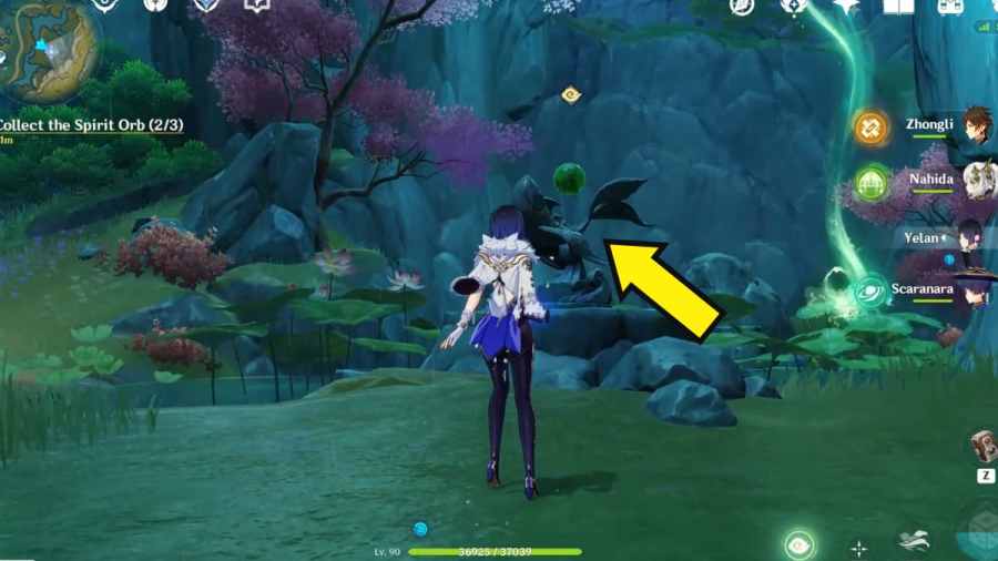 How to collect the Spirit Orb in Genshin Impact – An Ancient Sacrifice ...