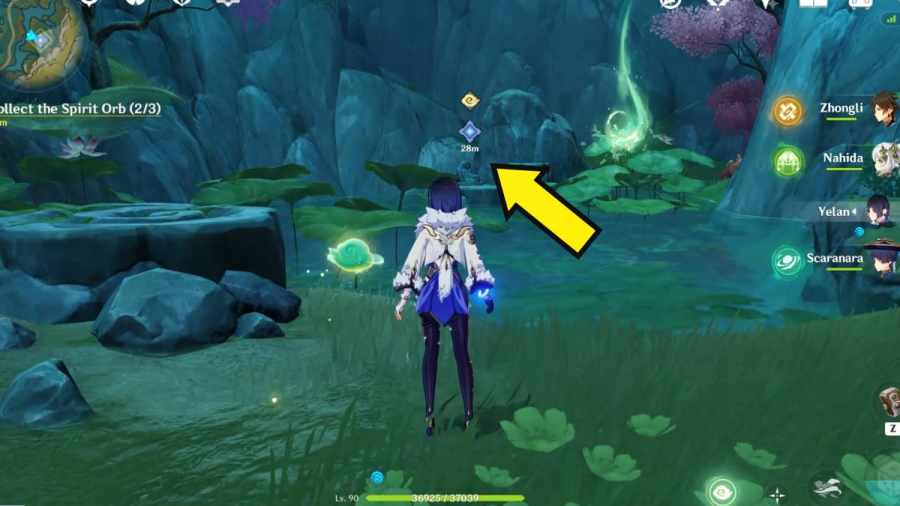 How to collect the Spirit Orb in Genshin Impact – An Ancient Sacrifice ...