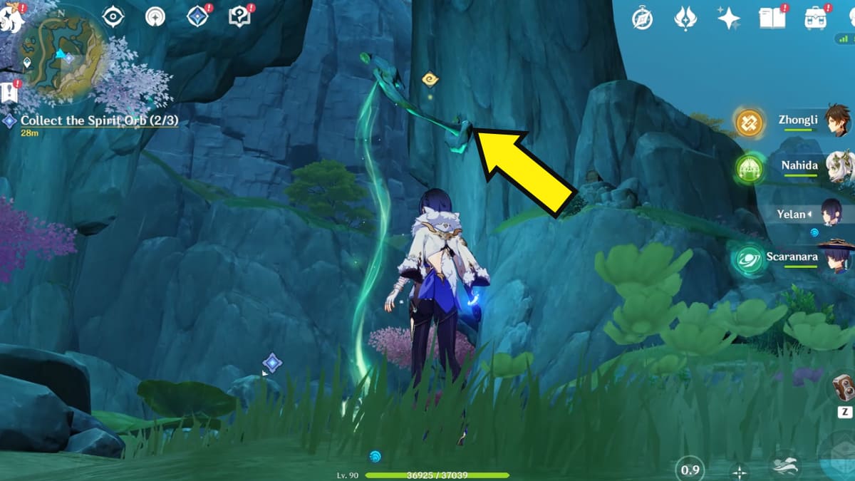 How to collect the Spirit Orb in Genshin Impact – An Ancient Sacrifice ...
